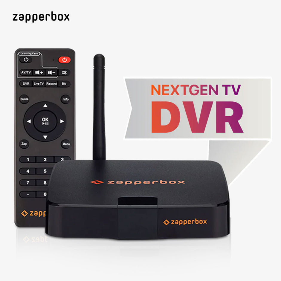 ZapperBox M1 - ATSC 3.0, 4K, HDR, and Dolby® AC-4 Tuner